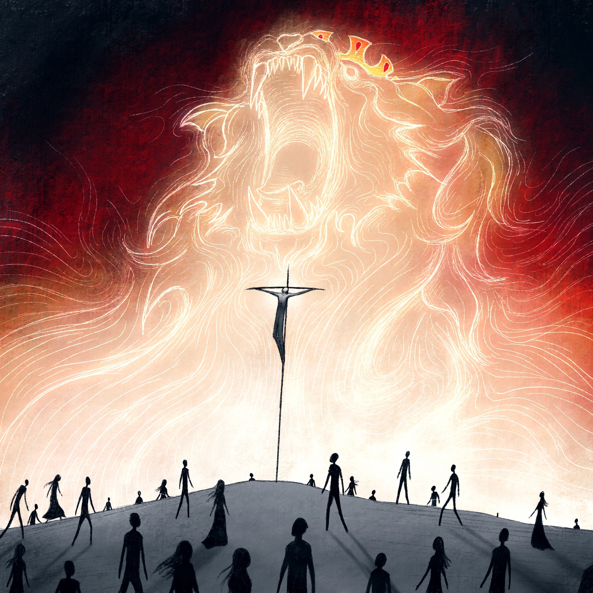 Hosea 11:10-11 + Matthew 27:50 + John 11:52 - Full of Eyes