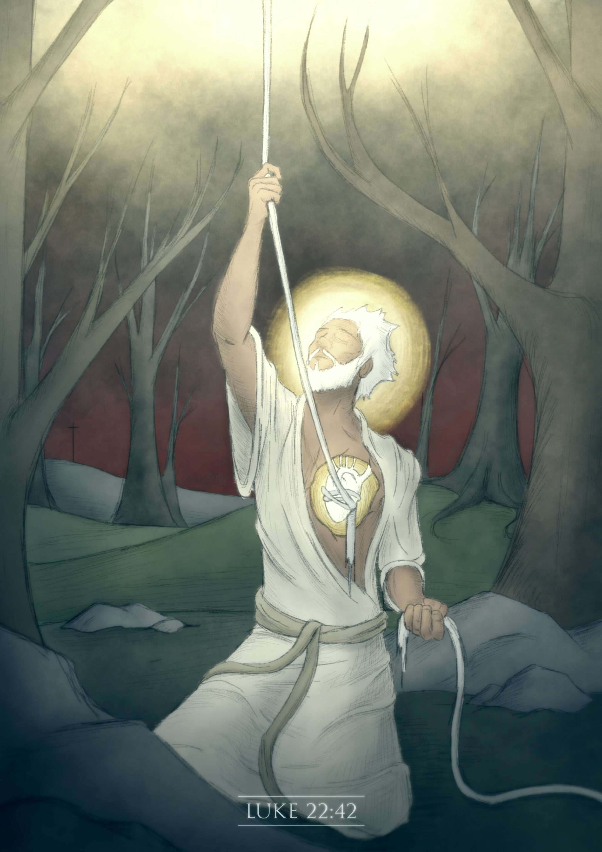 Luke 22:42 - Full of Eyes