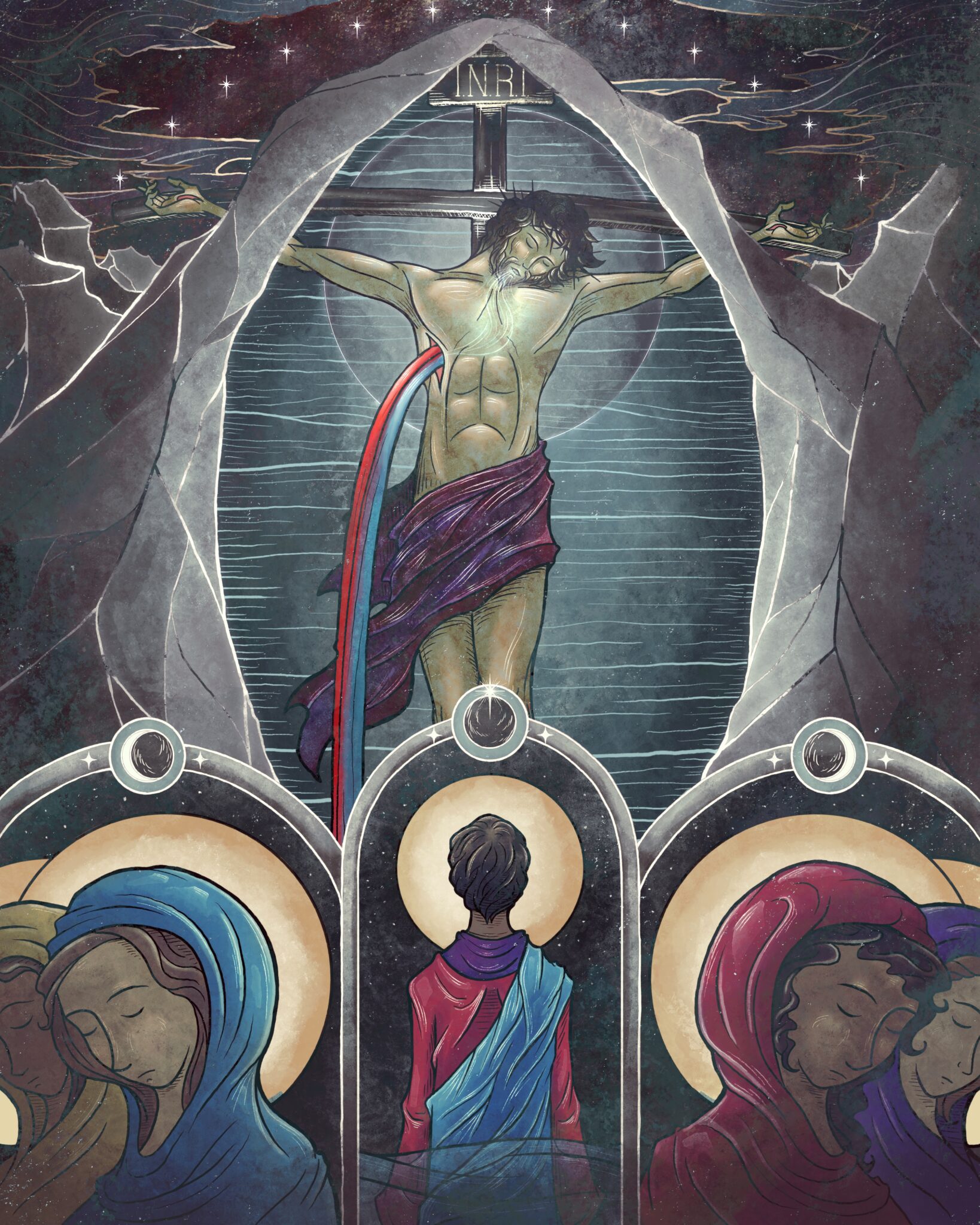 Visual-Exegetical Artwork - Full of Eyes