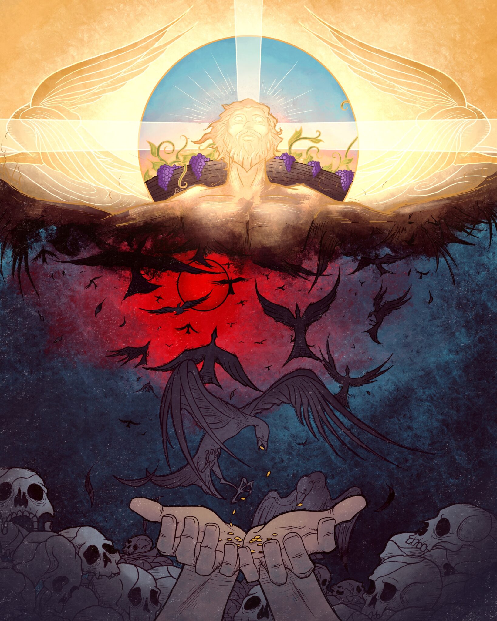 Visual-Exegetical Artwork - Full of Eyes