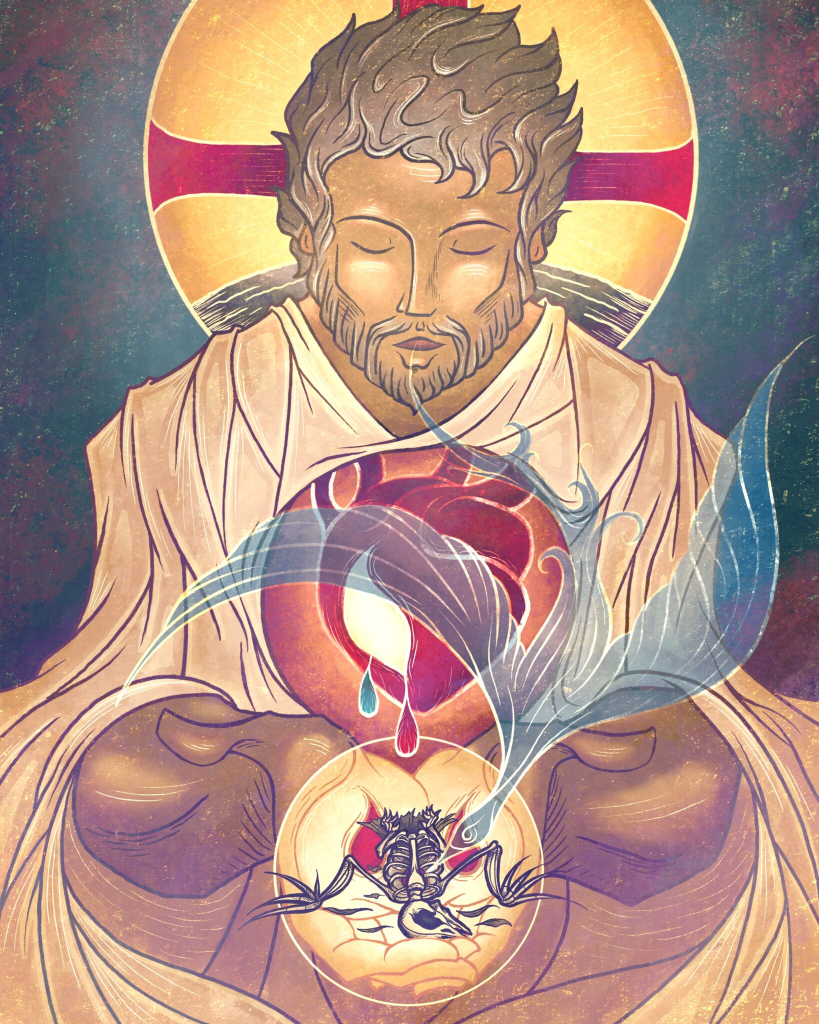 Visual-Exegetical Artwork - Full of Eyes