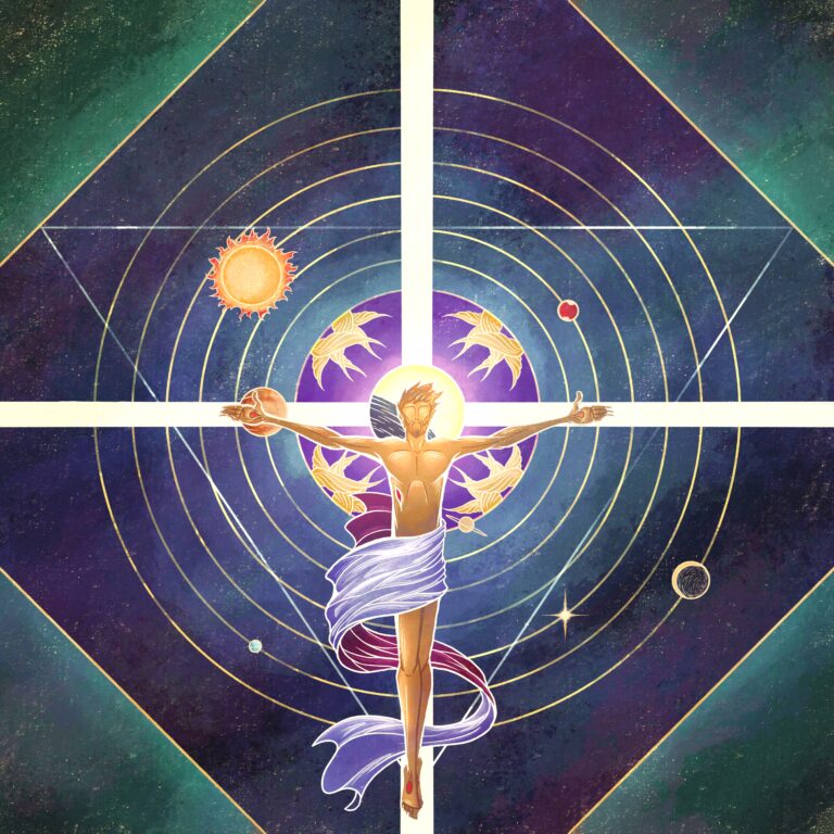 Visual-Exegetical Artwork - Full of Eyes