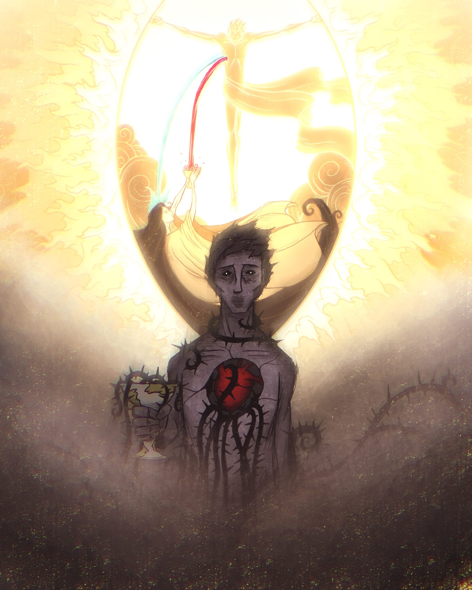 Visual-Exegetical Artwork - Full of Eyes