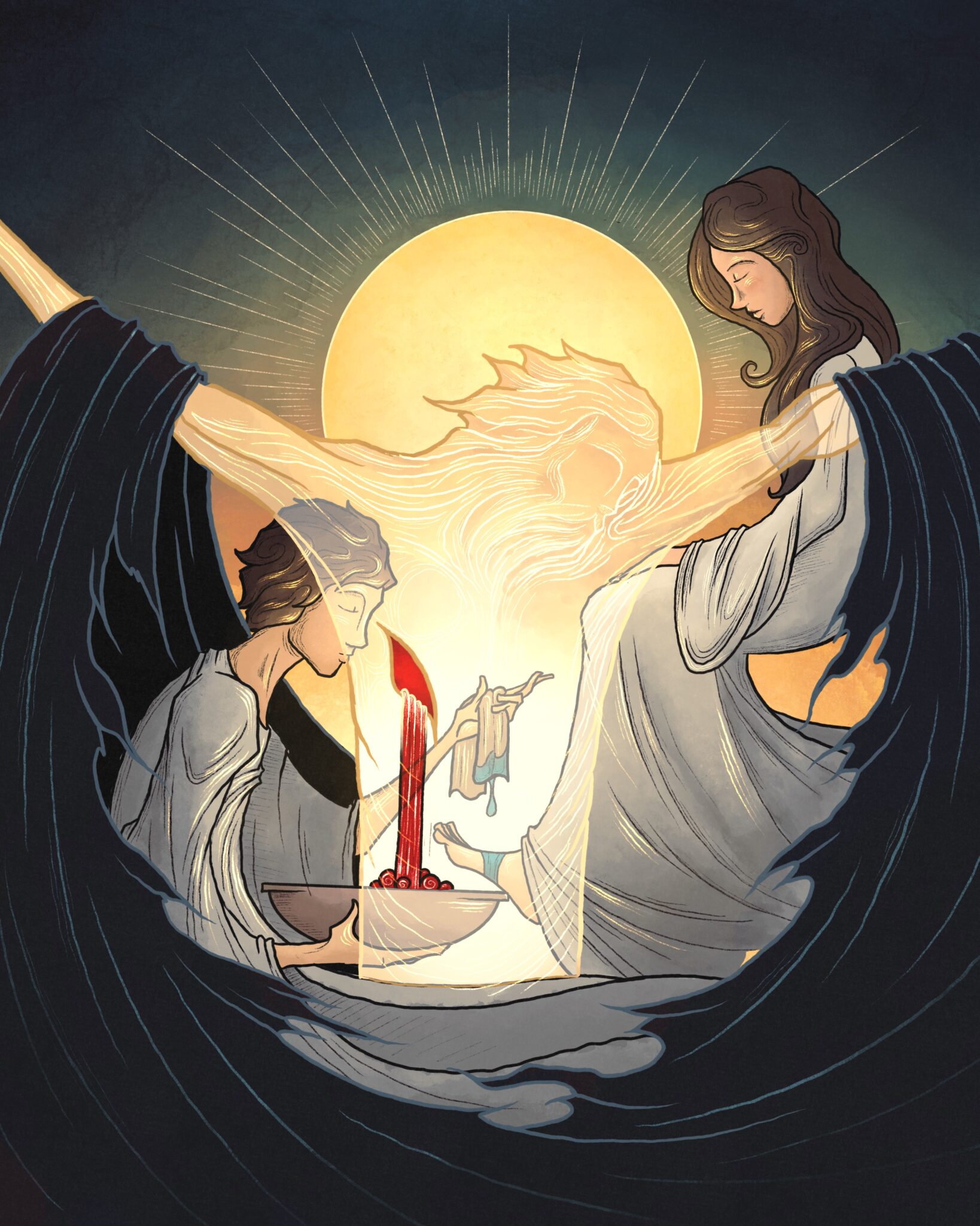 Visual-Exegetical Artwork - Full of Eyes
